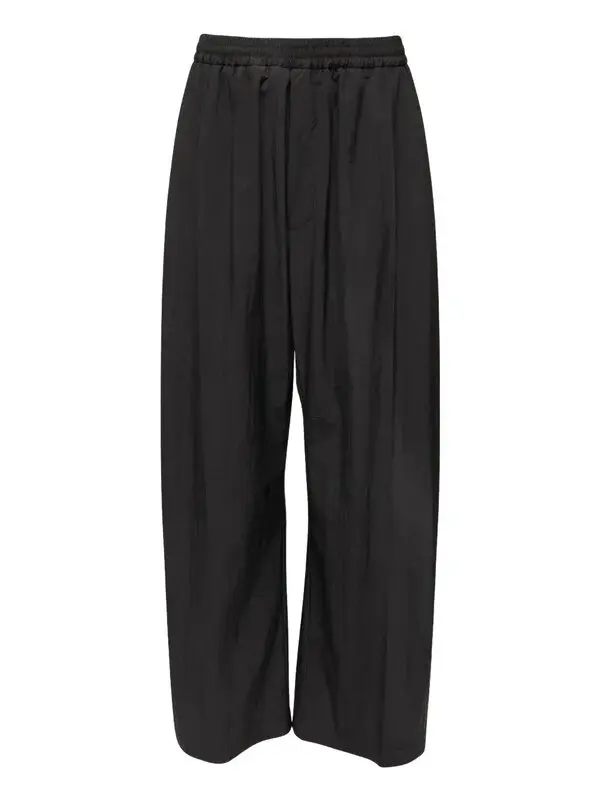 MAISON MARGIELA Elasticated Tailored Trousers - Black