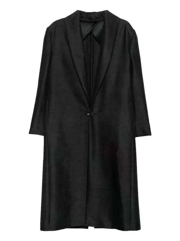 Alberta Ferretti Single-breasted Coat - Grey