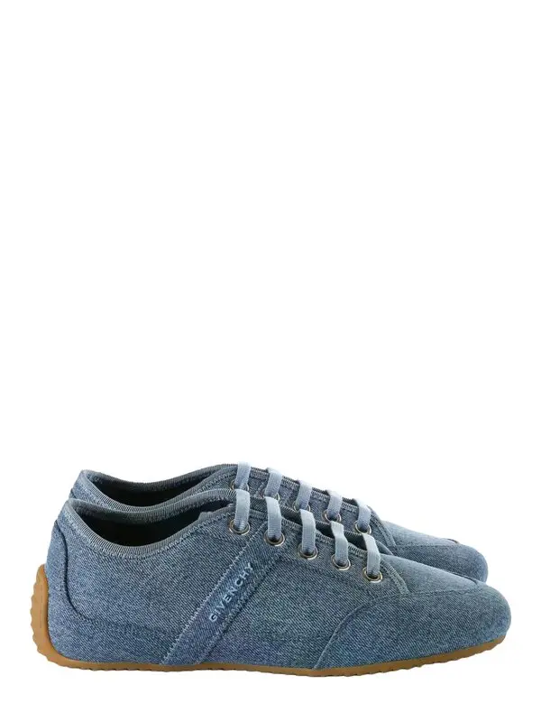 Givenchy Slim Denim Sneakers - Blue