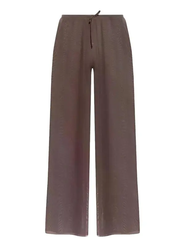 Bond Eye Drawstring-fastening Trousers - Brown