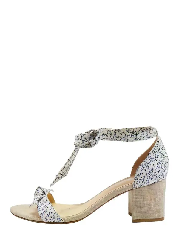 ALEXANDRE BIRMAN Lolita Floral-print Sandals - White