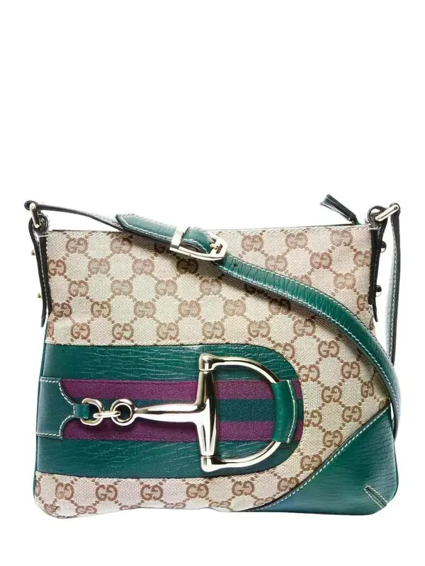 Gucci Horsebit Crossbody Bag - Neutrals