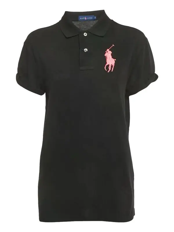 Polo Ralph Lauren Cotton Polo Top - Black