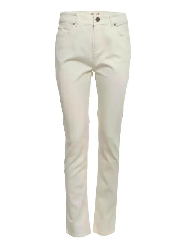 Loro Piana Five-pocket Denim Jeans - White