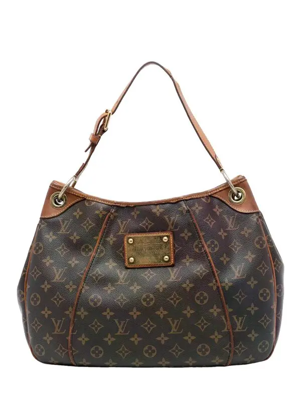 LOUIS VUITTON 2010 Monogram Galliera Pm Shoulder Bag - Brown
