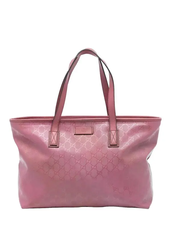 Gucci Gg Imprime Tote Bag - Pink