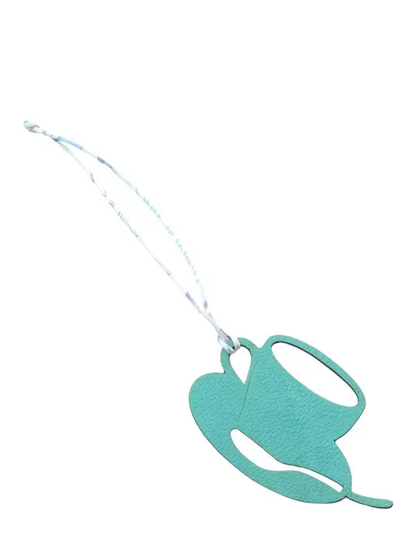 Hermès Petite Ash Coffee-cup Bag Charm - Green