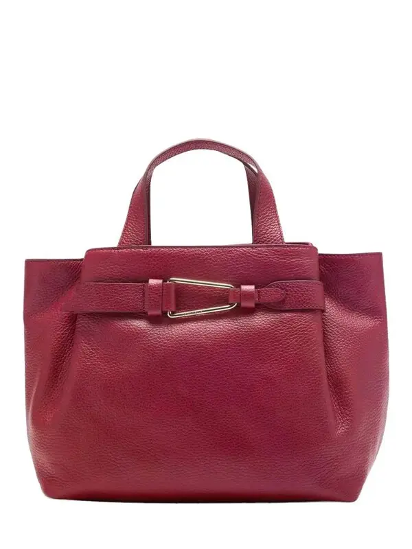 COCCINELLE Malory Small Leather Tote Bag - Red