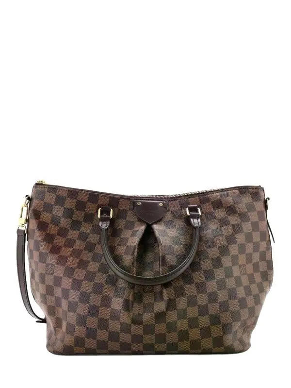 LOUIS VUITTON Siena Handbag Damier Gm Satchel - Brown