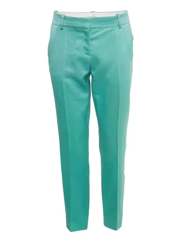 Oscar De La Renta Tailored Trousers - Green
