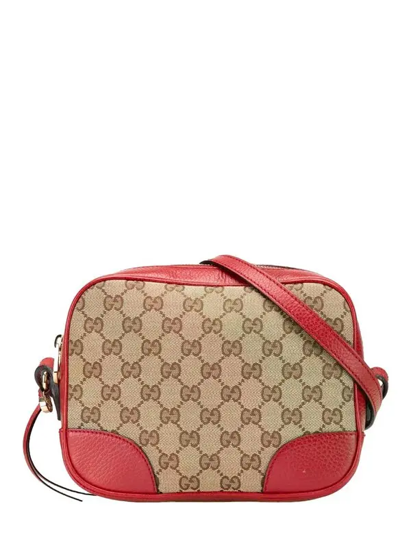 Gucci Gg Canvas Bree Crossbody Bag - Brown