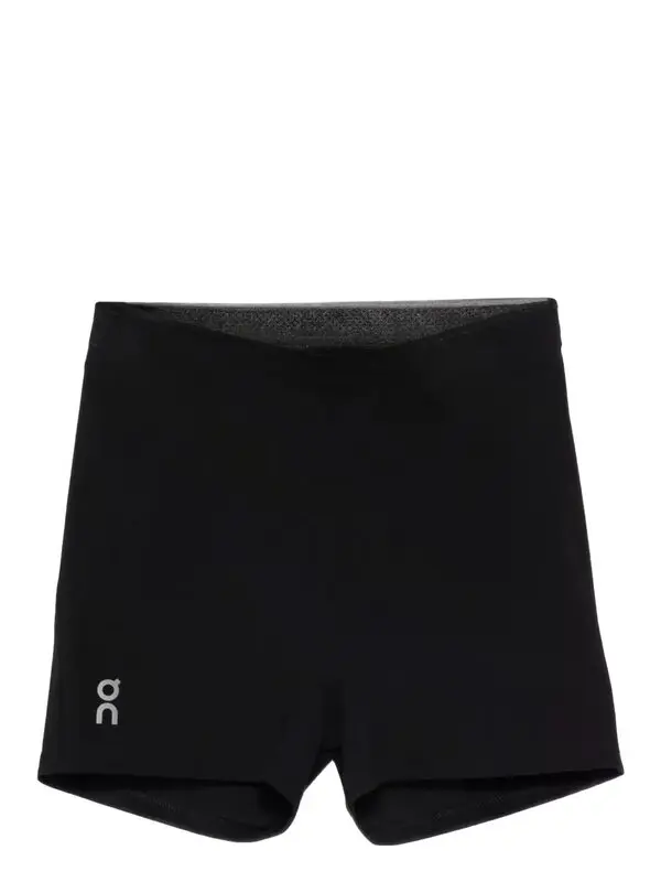 On Logo-detail Shorts - Black