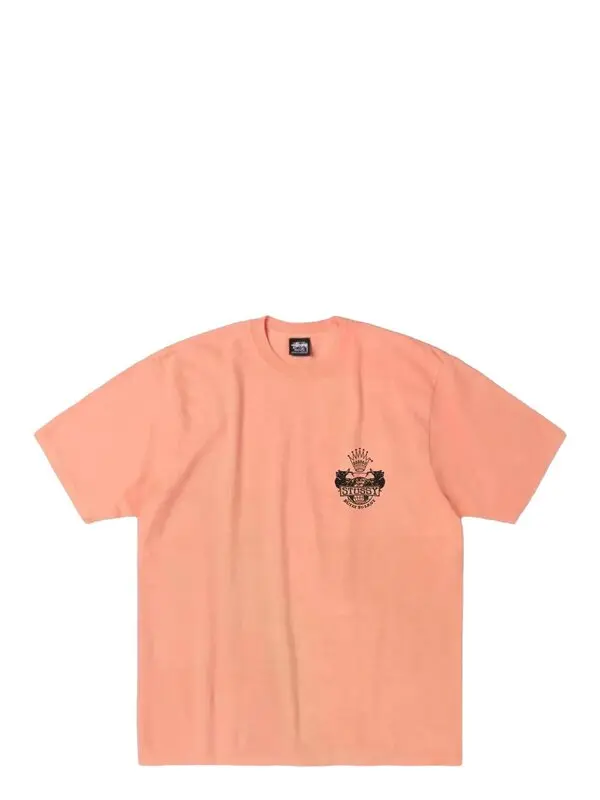 StÜssy Graphic Dyed T-shirt - Orange