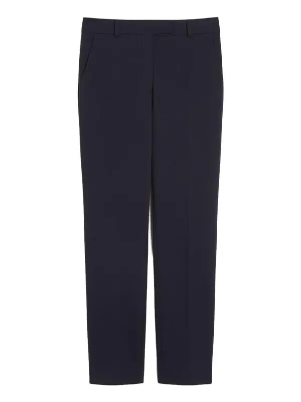 Max Mara Jersey Trousers - Navy