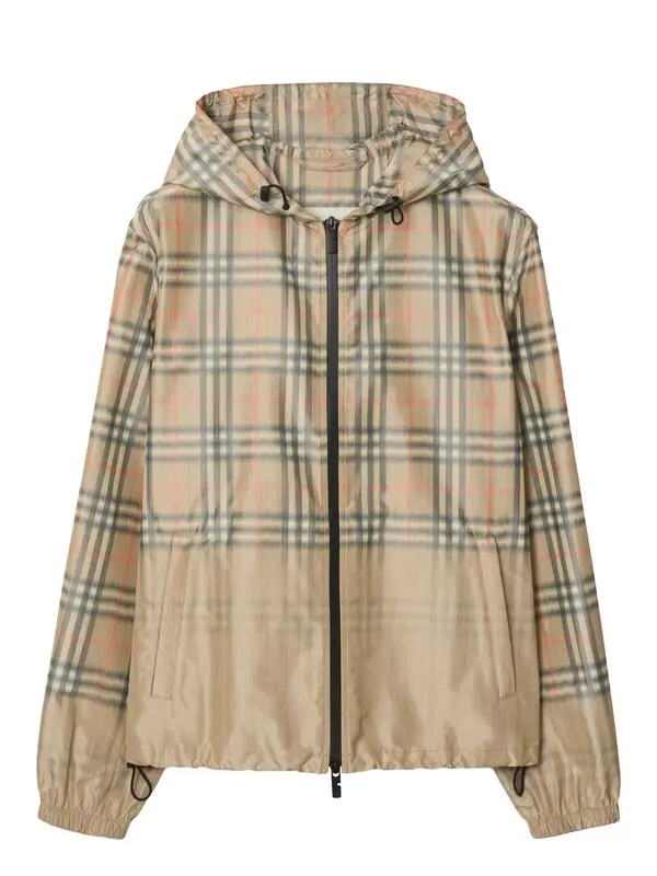 Burberry Gradient Check Jacket - Beige