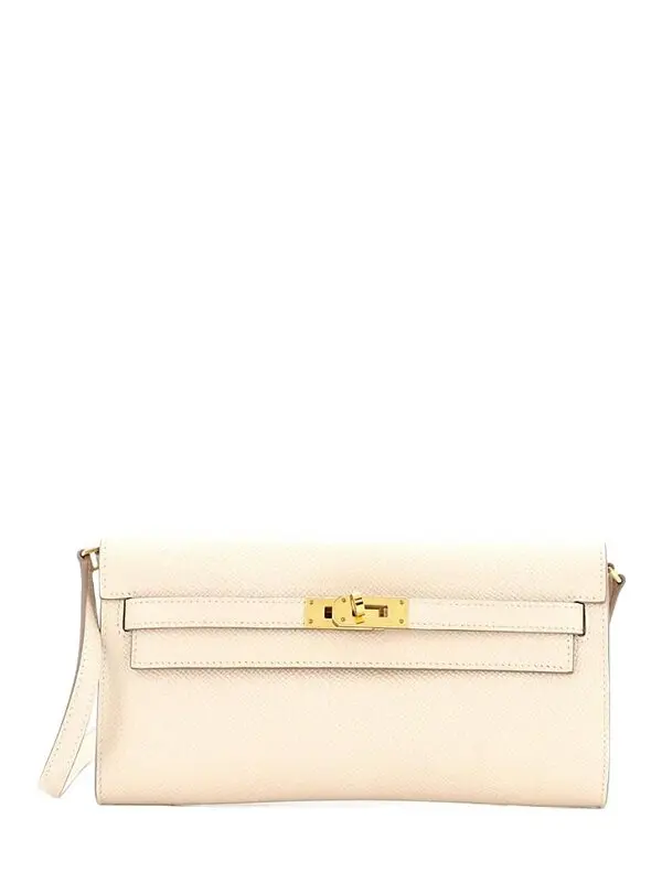 HERMES Kelly To Go Wallet Epsom - Neutral