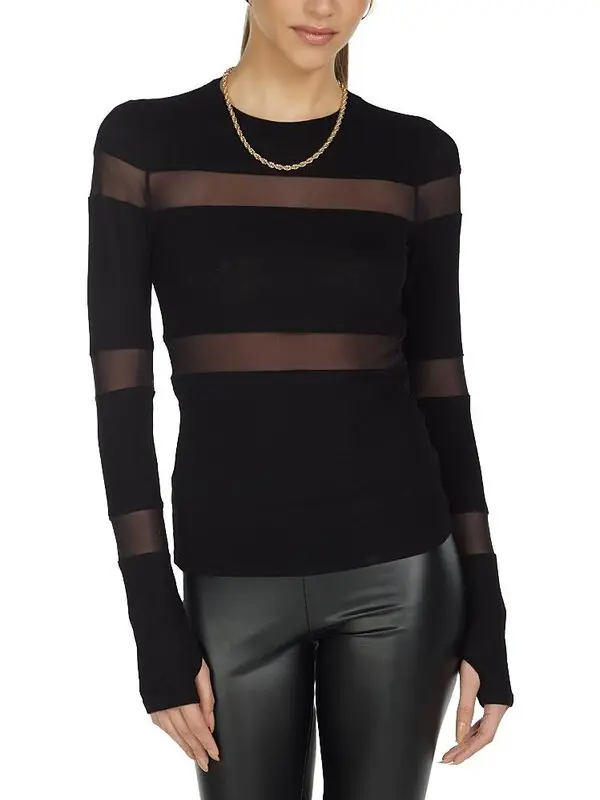 Michael Lauren Vex Top - Black