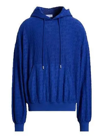 OFF-WHITE™ Logo-print Hooded Sweatshirt - Blue