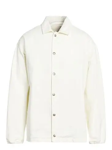 Emporio Armani Cotton Gabardine Jacket - White