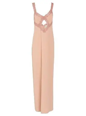 Blumarine Maxi Dress Acetate, Viscose, Elastane - Blush