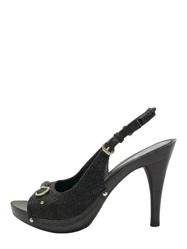 Dior My Peep-toe Heeled Pumps - Black