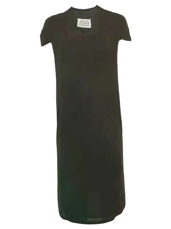 Maison Martin Margiela V-neck Dress - Black