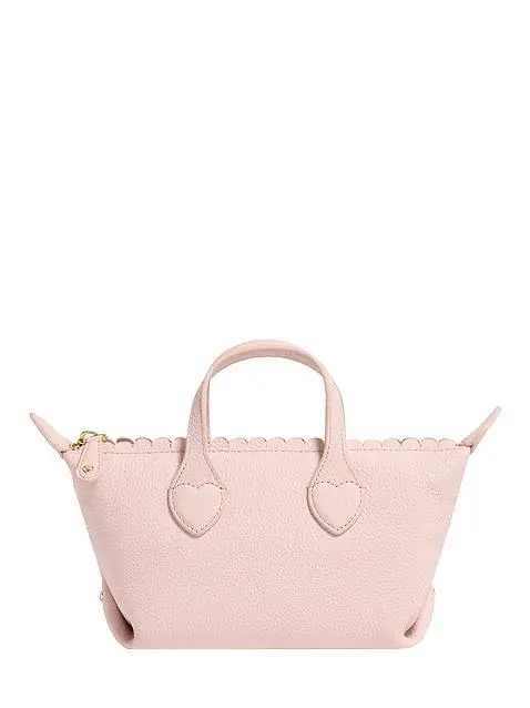 Stoney Clover Lane Leather Pittsford Pouchette Crossbody Bag - Rose