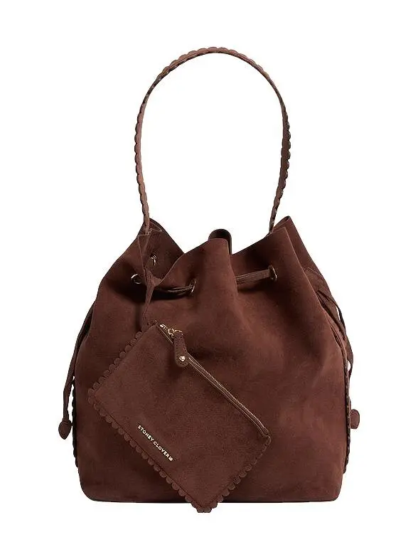 Stoney Clover Lane Henrietta Bucket Bag - Teddy