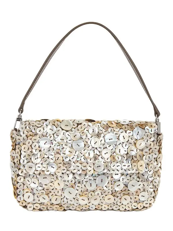 Staud Timmy Convertible Shoulder Bag - Mother Of Pearl