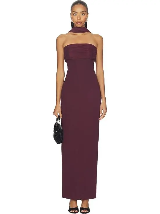 Superdown Tierra Maxi Dress - Plum