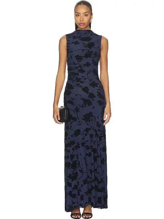 Rails Cosmos Dress - Navy Tossed Roses