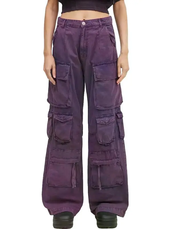 Alpha Industries Cargo-pocket Trousers - Purple