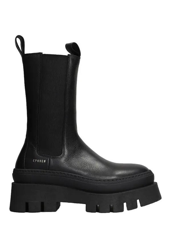 SUMMERY COPENHAGEN Cph 685 Combat Boots - Black