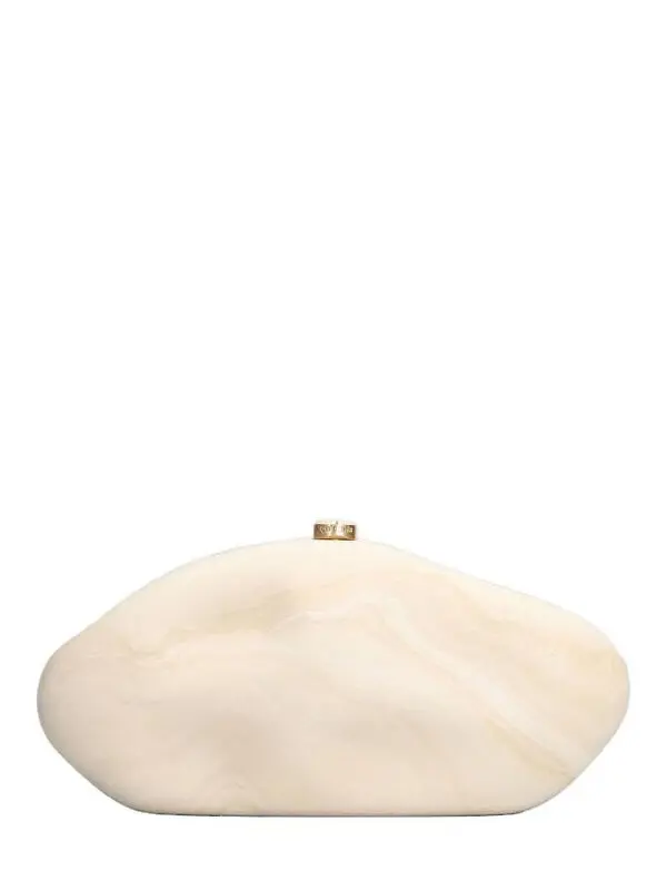 Cult Gaia Caldera Clutch - Beige