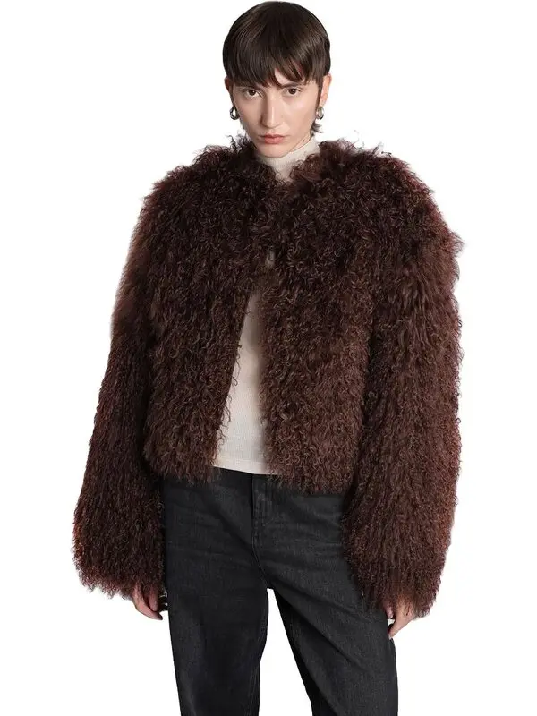 HALFBOY Fur & Shearling - Brown