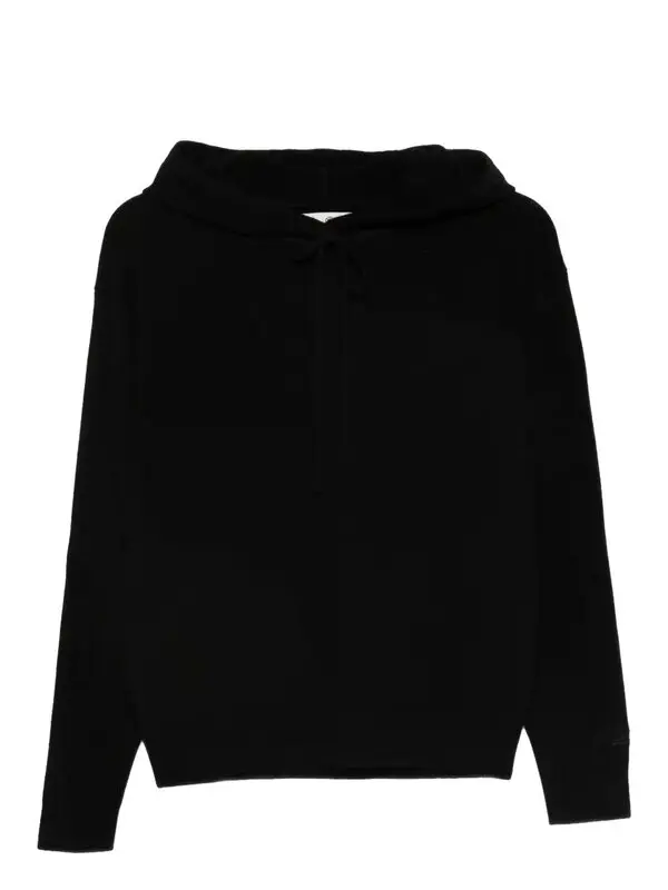 MC2 SAINT BARTH Elide Wool Hoodie - Black