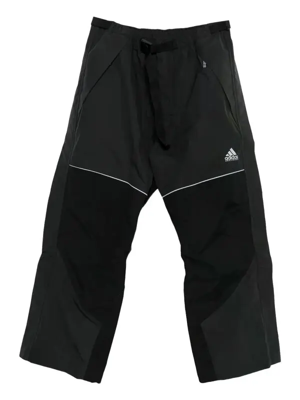 Adidas Panelled Trousers - Black
