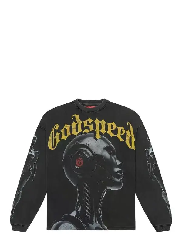 GODSPEED Alexa Long-sleeve Sweater - Black