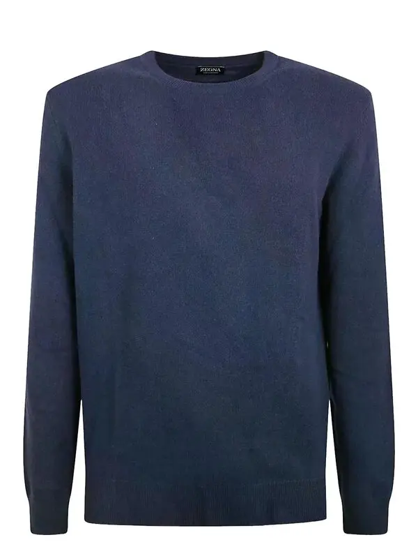 Zegna Crew-neck Sweater - Blue