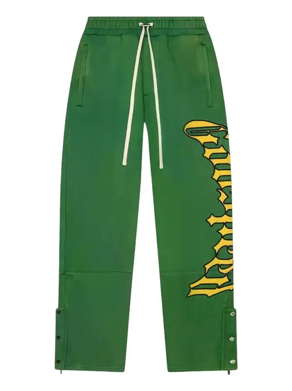 GODSPEED Og Logo V2 Logo Drawstring Track Pants - Green