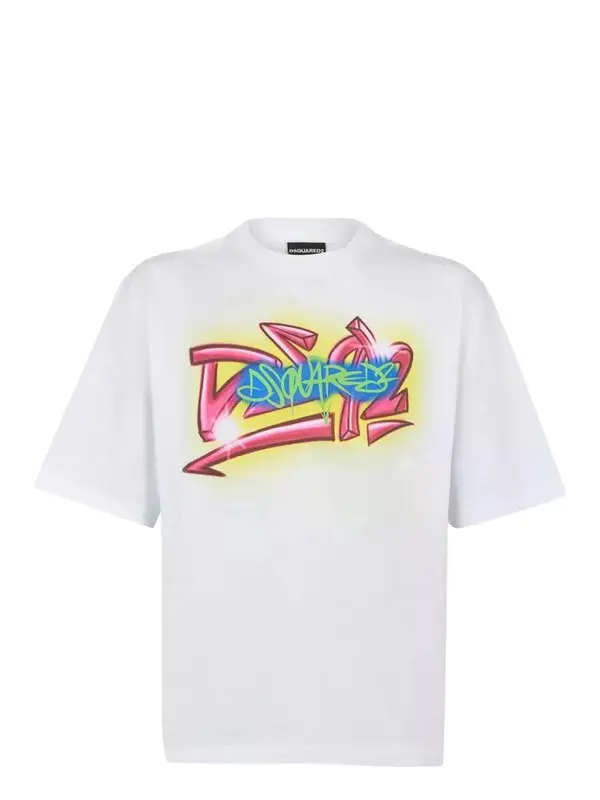 Dsquared2 Graphic-print T-shirt - White