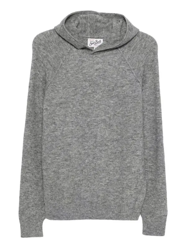 MC2 SAINT BARTH Shawl-neck Knitwear - Grey