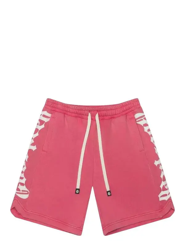 GODSPEED Courtside Graphic Track Shorts - Pink
