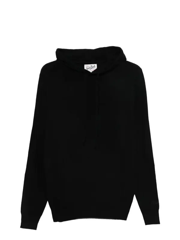 MC2 SAINT BARTH Mahony Wool Hoodie - Black