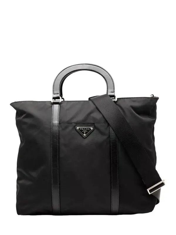 Prada 2013-2025 Tessuto Satchel - Black