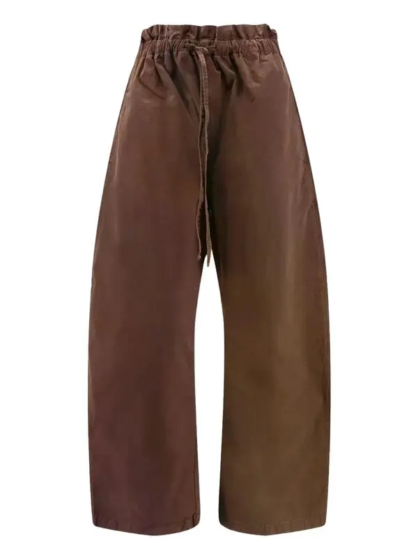 Polo Ralph Lauren Drawstring-waist Palazzo Pants - Brown