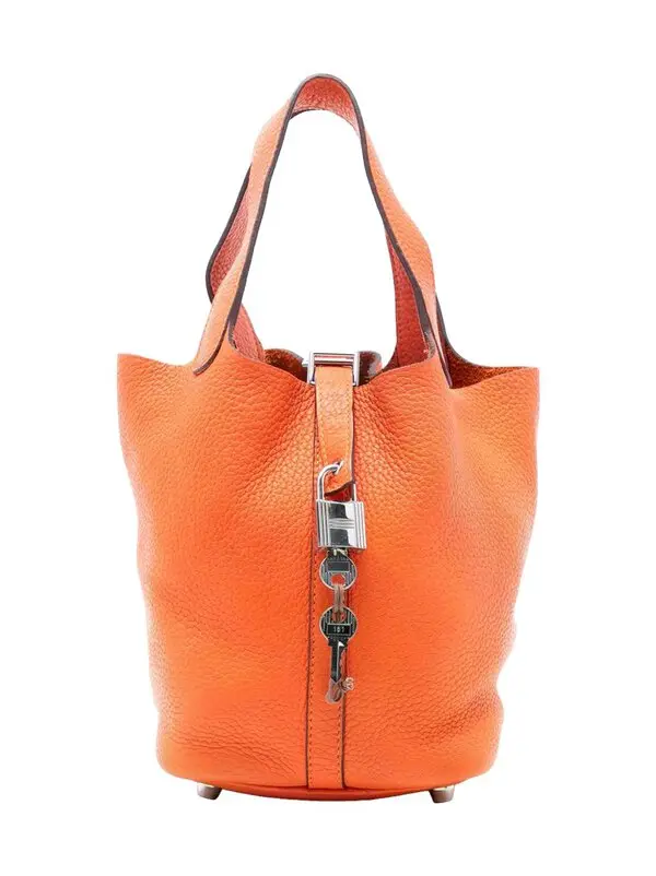 Hermès 2014 Picotin Lock 18 Handbag - Orange