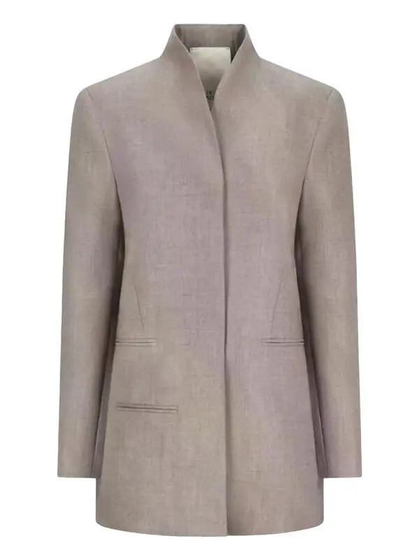 DI STAVNITSER Collar Jacket - Neutrals