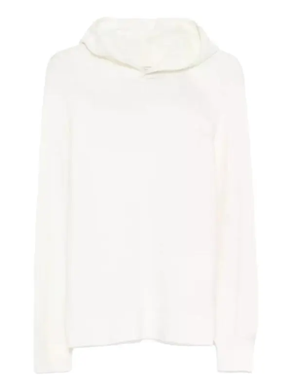 MC2 SAINT BARTH Hooded Knitwear - White