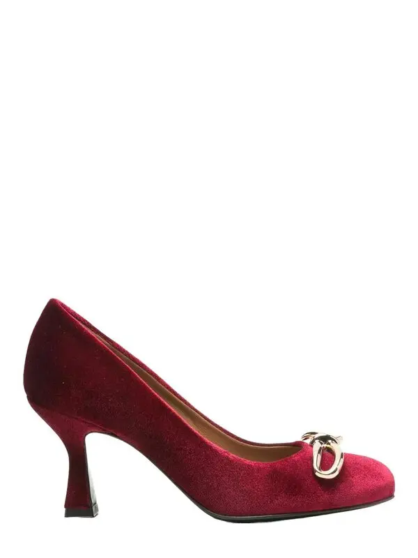 ISABEL FERRANTI Buckle-detail Pumps - Red